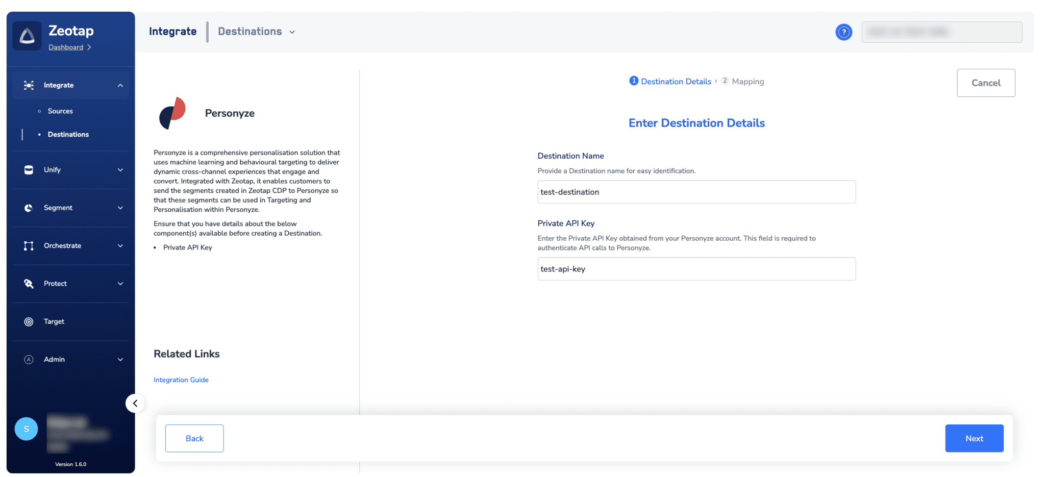 Personyze Integration with Zeotap CDP – Personyze.com
